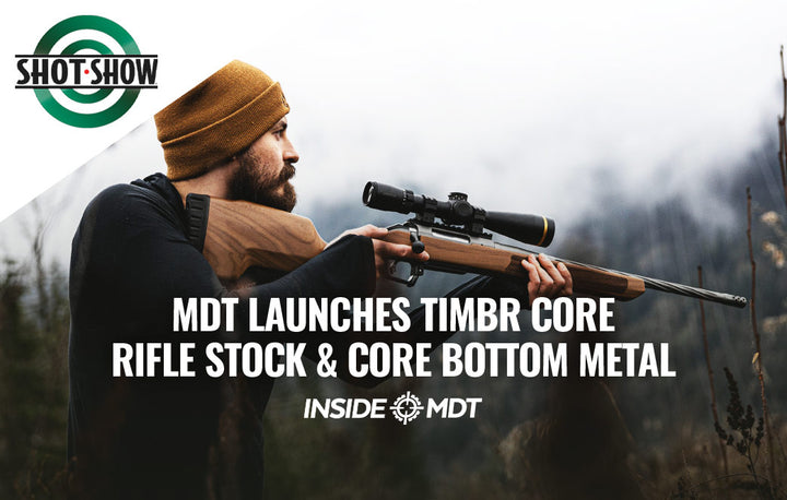 SHOT 2025: MDT Launches TIMBR CORE Rifle Stock And Bottom Metal – MDT USA