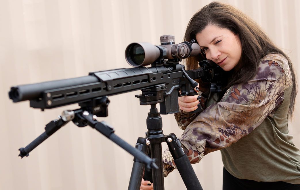 WHY WOULD A RIGHT-HANDED SHOOTER CHOOSE A LEFT-HANDED RIFLE?